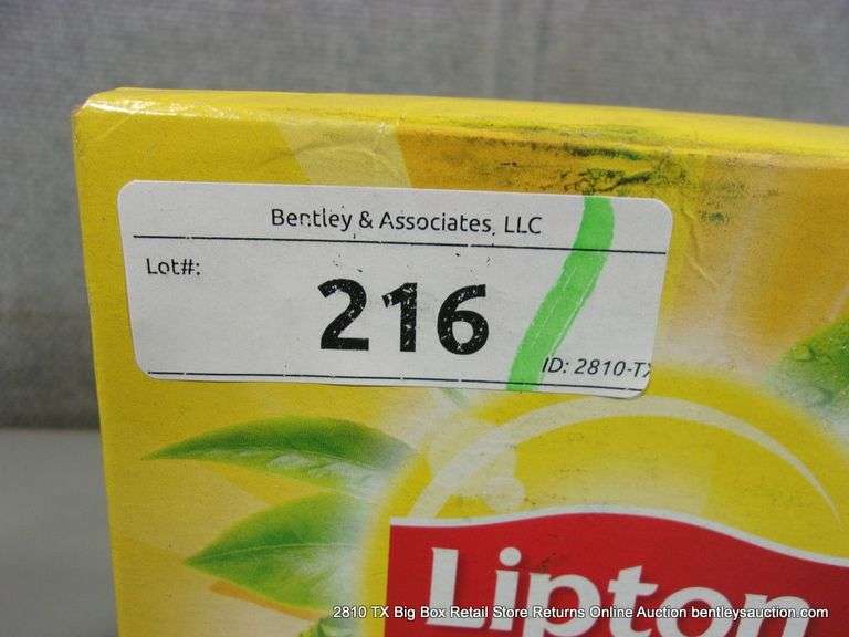 LIPTON ICED TEA PACKETS, 48 GALLON SIZE TEA BAGS, (2) - 24 OZ BOXES ...