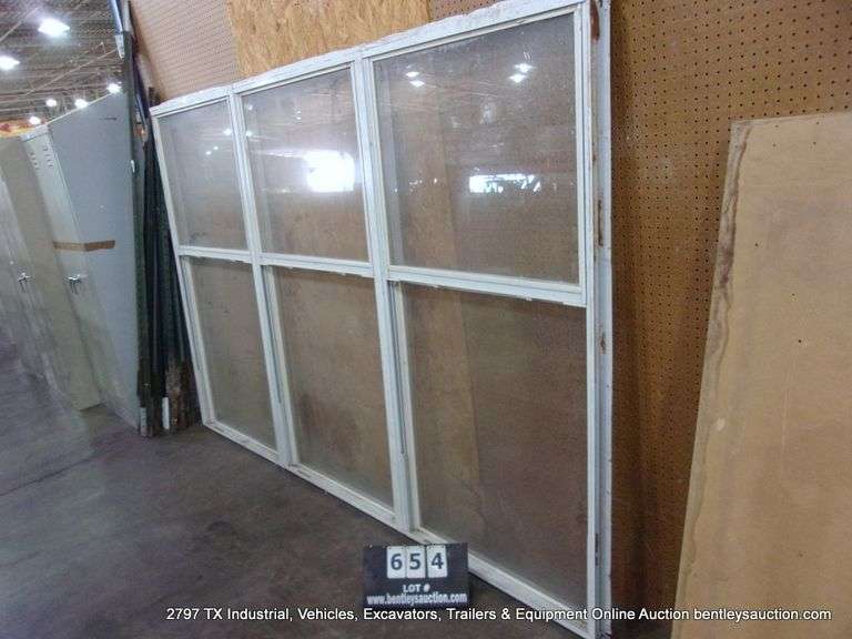 108" X 72" OPENING EXTERIOR TRIPLE WINDOW SET - Bentley & Associates, LLC