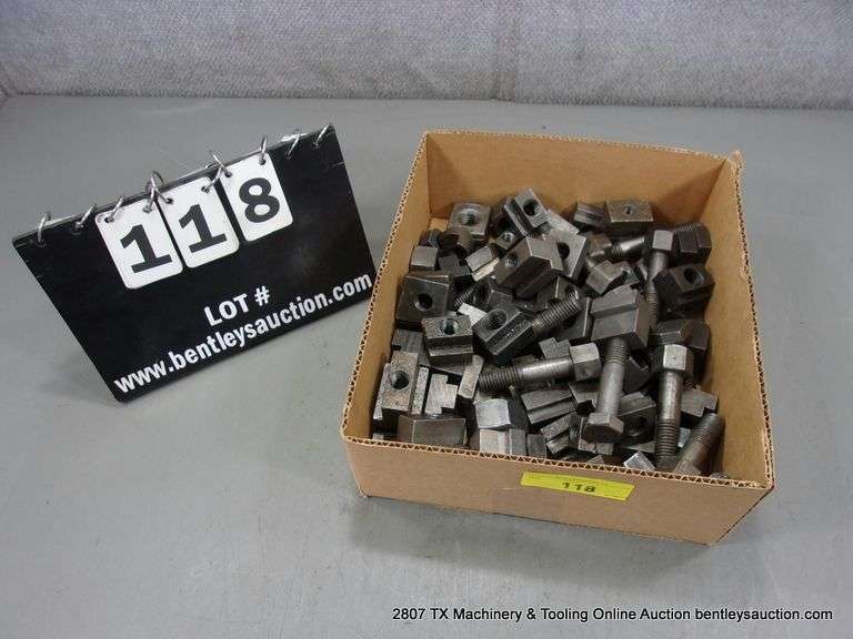 BOX: T-BOLT BASES FOR ANCHORING MATERIAL - Bentley & Associates, LLC