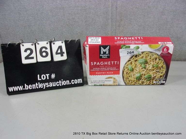 MM PANTRY PACK 6 COUNT SPAGHETTI PACKS - Bentley & Associates, LLC