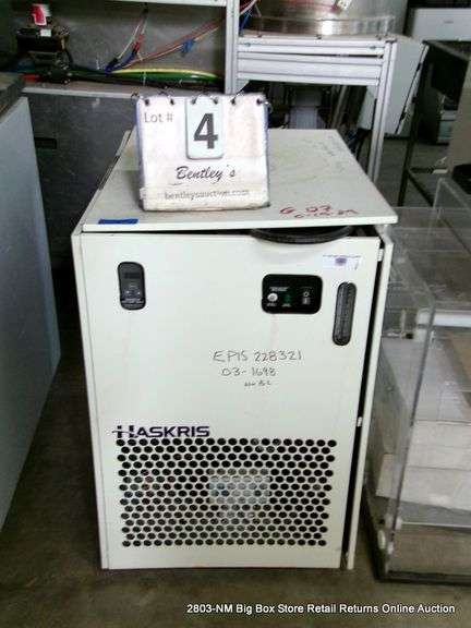 HASKRIS R100 CHILLER - Bentley & Associates, LLC