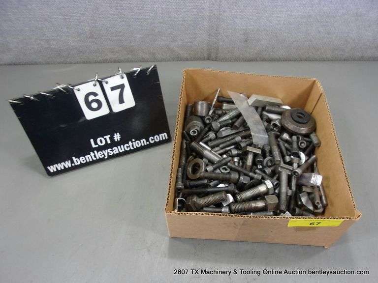 BOXES: HEX BOLTS, T-BOLTS, ASSORTED FITTINGS, NUTS - Bentley ...