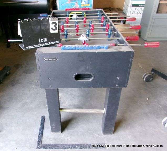 HARVARD FOOSBALL TABLE - Bentley & Associates, LLC