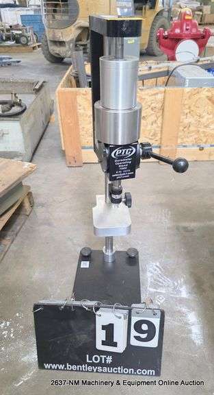 PTC DUROMETER OPERATING STAND 7000 - Bentley & Associates, LLC
