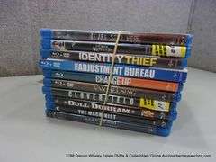 LOT 10 ASSORTED BLU-RAY DVDS: IDENTITY THIEF, CLOVERFIELD, THE MACHINIST, WE ARE STILL HERE ...