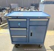 LISTA 4 DRAWER, 1 DOOR CABINET ON WHEELS - Bentley & Associates, LLC