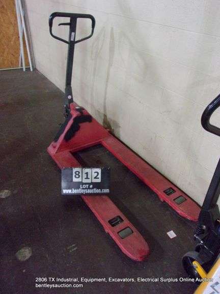 RED 5500 # HYDRAULIC PALLET JACK - Bentley & Associates, LLC