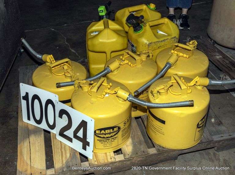 Fuel cans - Bentley & Associates, LLC