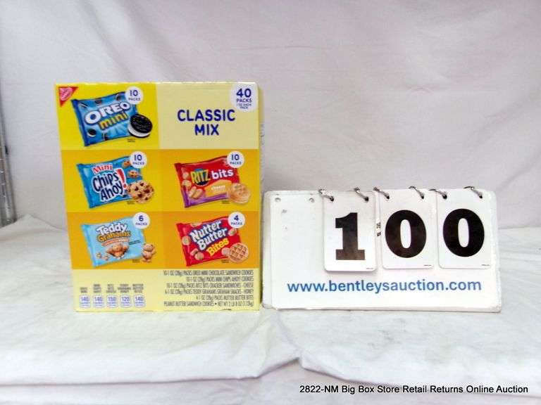 NABISCO CLASSIC MIX 10-10 OZ. PACKS - Bentley & Associates, LLC