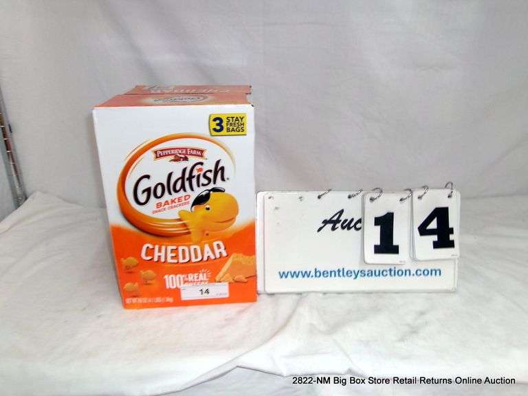 PEPPERIDGE FARMS GOLD FISH - CHEDDAR - Bentley & Associates, LLC