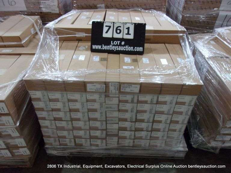 PALLET: EATON PPBPS18150 TB 18" X 1.5" PULL - BOX - 142 PC'S - Bentley ...