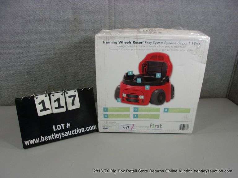 THE FIRST YEARS TRAINING WHEELS RACER POTTY SYSTEM, 18 MON + - Bentley ...