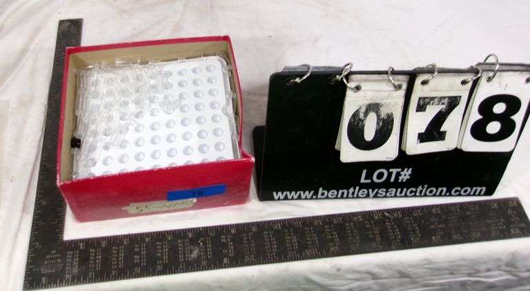 BOX: GLASS VIALS - Bentley & Associates, LLC
