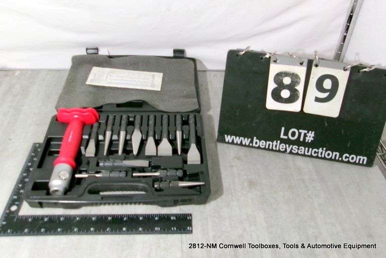 INTERCHANGEABLE PUNCH AND CHISEL SET - SEALEY - Bentley & Associates, LLC