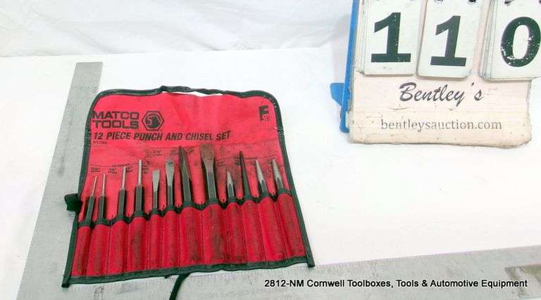 MATCO TOOLS 12-PIECE PUNCH AND CHISEL SET - Bentley & Associates, LLC