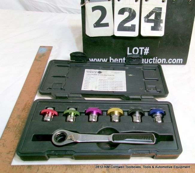 MATCO TOOLS 7-PC MAGNETIC OIL DRAIN PLUG SOCKET SET - Bentley ...