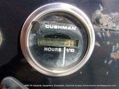 TEXTRON CUSHMAN 4-SEAT ELECTRIC WAREHOUSE / PLANT VEHICLE - Bentley ...