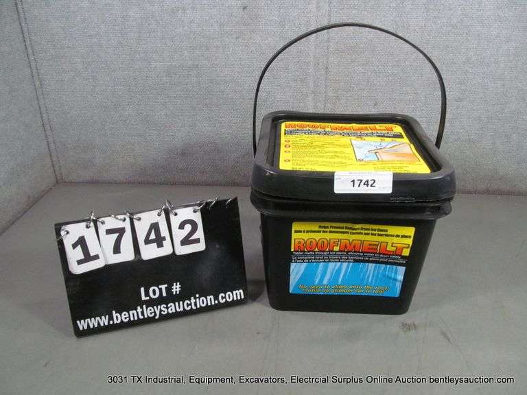 14# BUCKET ~ ROOF MELT TABLETS ~ DE-ICE TABLETS - Bentley & Associates, LLC