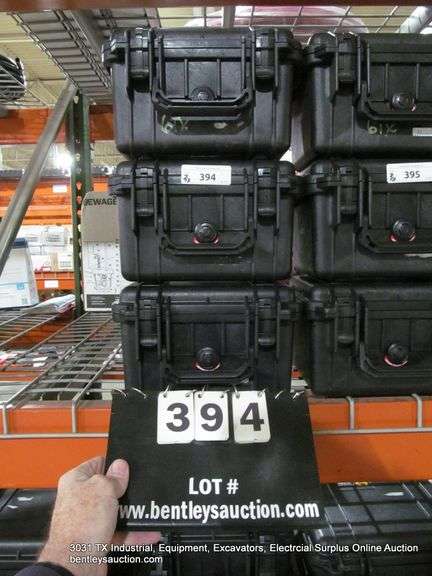 3 - PELICAN 1300 CASES, BLACK POLY - 3 X MONEY - Bentley & Associates, LLC