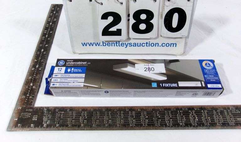 GE 12" LED UNDER CABINET LIGHT FIXTURE PLUG-IN/DIRECT WIRE - Bentley ...