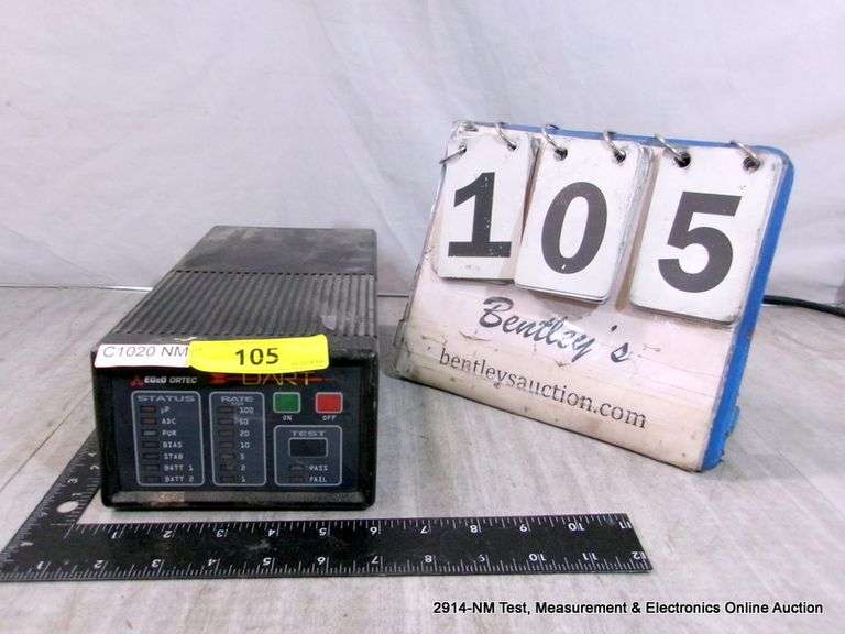 EG&G ORTEC DART PORTABLE MULTICHANNEL ANALYZER - Bentley & Associates, LLC
