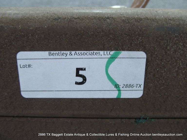 KENNEDY TACKLE BOX W/ ASSORTED TACKLE & LURES - Bentley & Associates, LLC