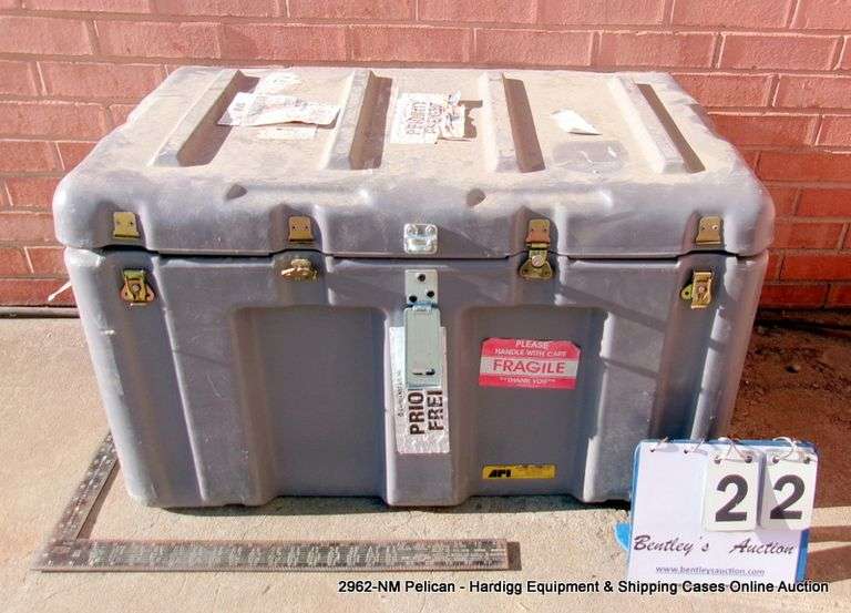PELICAN CASE - GREY, 33" X 19" - Bentley & Associates, LLC