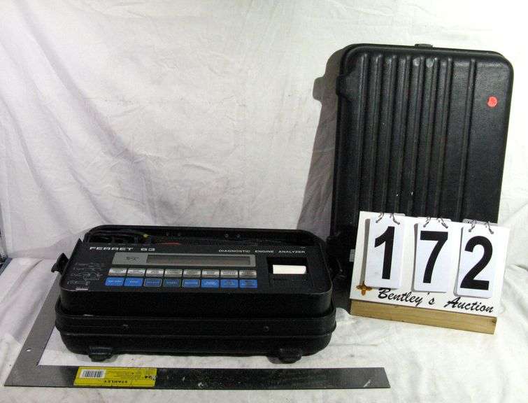 FERRET 63 DIAGNOSTIC ENGINE ANALYZER - Bentley & Associates, LLC