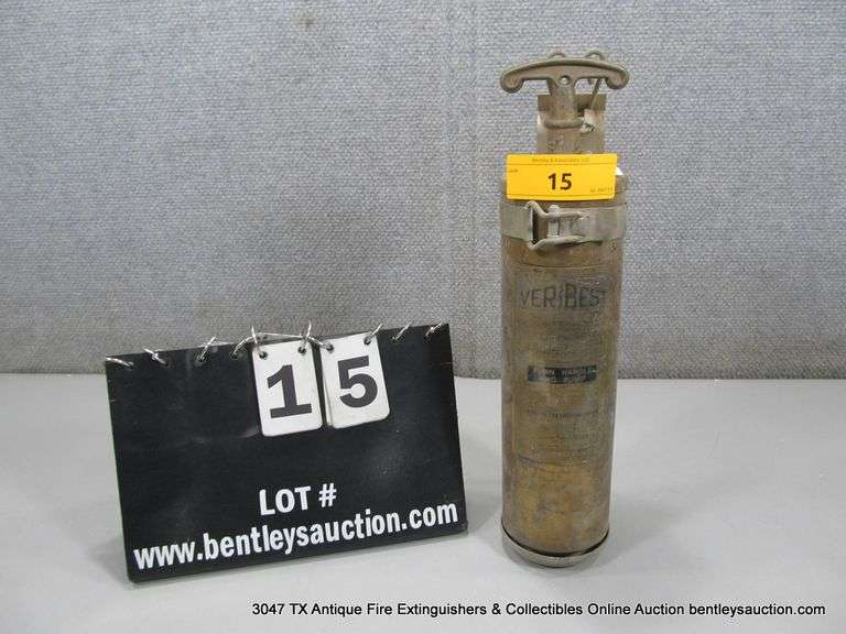 VERIBEST MODEL: 443 ANTIQUE BRASS FIRE EXTINGUISHER - Bentley ...