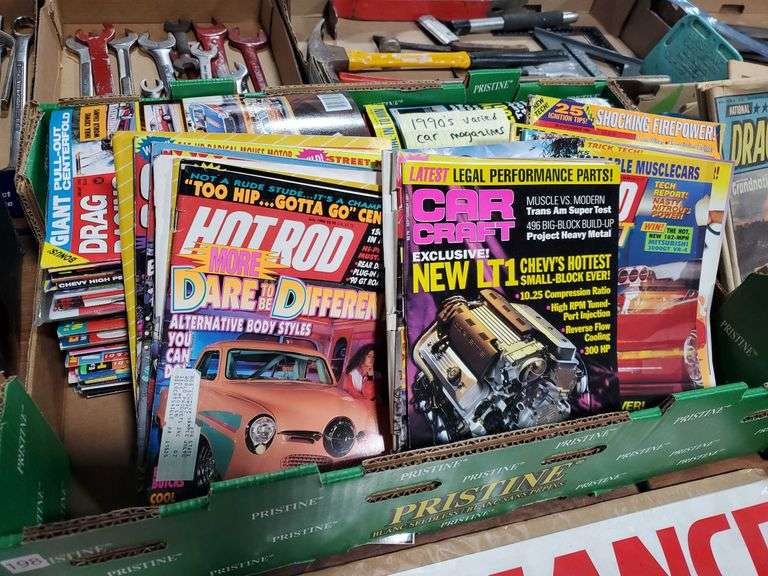 Of 70 1990s car magazines including car craft, hot rod, drag racing ...