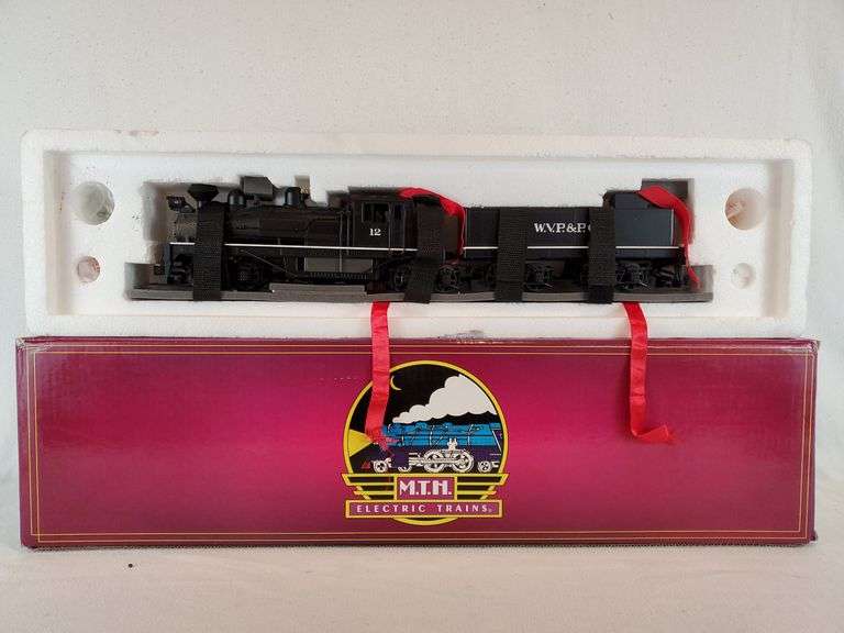 M.T.H. W.V.P.&P. Shay Die-Cast Steam Engine and Tender 20-3023-1 ...