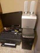 ASUS computer with Windows 7 HDMI with optical drive. Essentio series. Includes everything shown ...