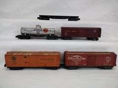(5) assorted American Flyer "S" gauge Cars including: #923 Illinois ...
