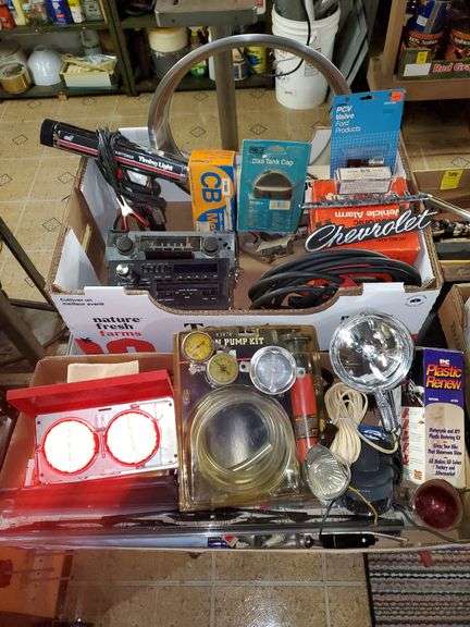 Vintage and more recent automotive pieces including General electric ...