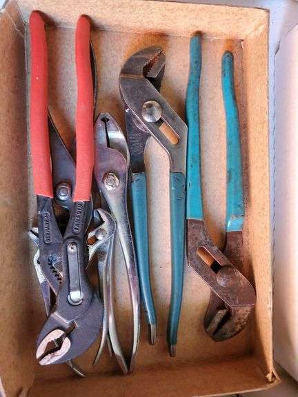 Channel locks and pliers. - Bid-Assets Online Auctions