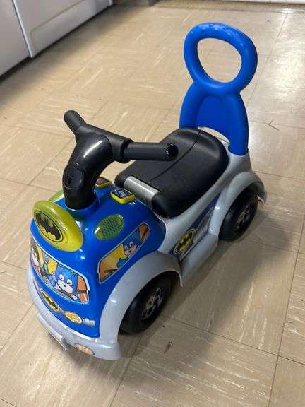 Vtech and Little People toys, Fisher Price Batman scooter - Bid-Assets ...