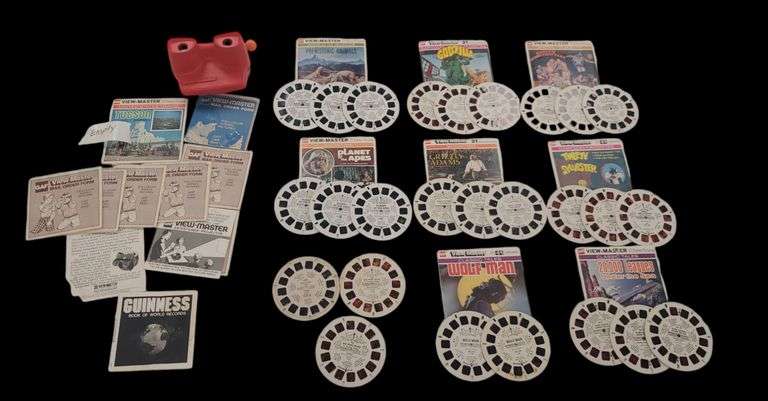 Lot GAF View-Master/View-Master stereo pictures reels including ...