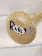 Rocco Baldelli autographed baseball bat. Blue Sharpie on the barrel ...