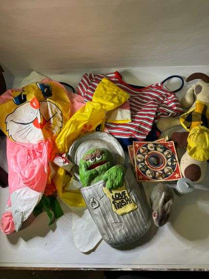 1979 Hasbro Romper Room BEDTIME DIGGER the dog, Blastic Blow up Easter ...