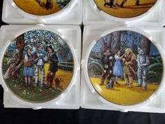 Knowles Wizard of Oz 8 plate set by artist Rudy M. Laslo all with ...