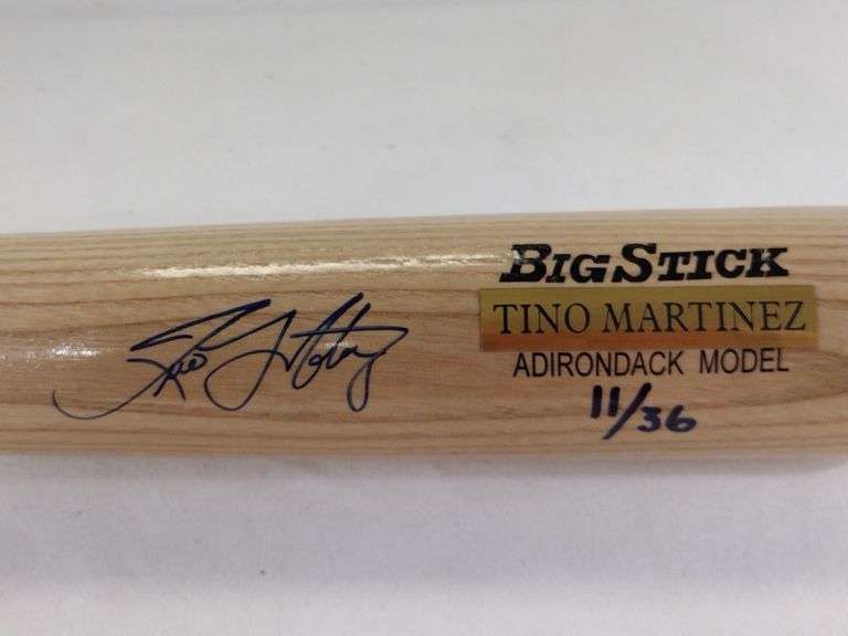 * 1 of only 36!! Tino Martinez limited edition (11/36) Autographed ...