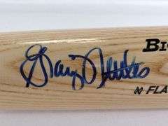 Graig Nettles Autographed limited edition baseball bat. Blue sharpie on ...