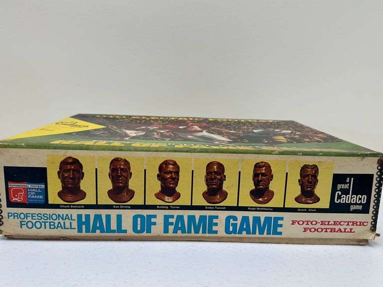 1971 Foto-Electric Professional Football Hall of Fame Game Cadaco With ...