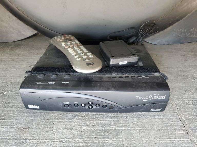 TracVision A5 actively stabilized antenna system that delivers live ...