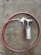 SATA Jet K3 paint gun and pressure pot, Binks touch up spray kit, paint ...