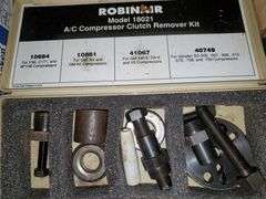 Robinair model 18021 AC compressor clutch remover kit, Blue Point ...