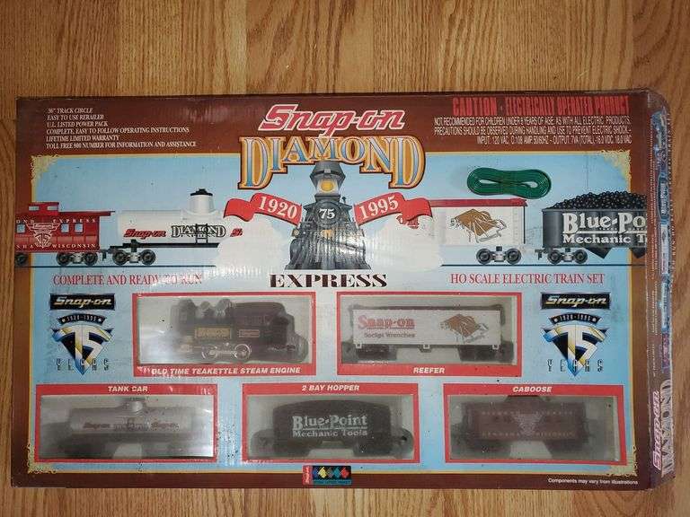 Snap-On Diamond Express 75th anniversary train set in original box ...