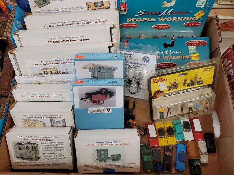 Model train accessories including Boulder valley model kits, Berkshire ...
