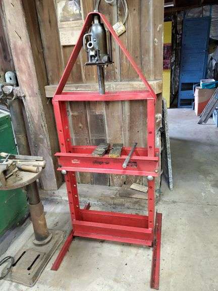 Snap-On model YA621 15 ton hydraulic press. - Bid-Assets Online Auctions
