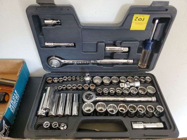 Craftsman half inch drive, 3/8 in Drive ratchets, quarter inch nut ...